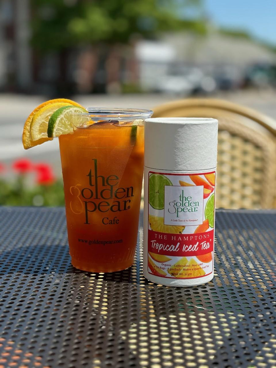 Hamptons Tropical Iced Tea – Golden Pear Cafe