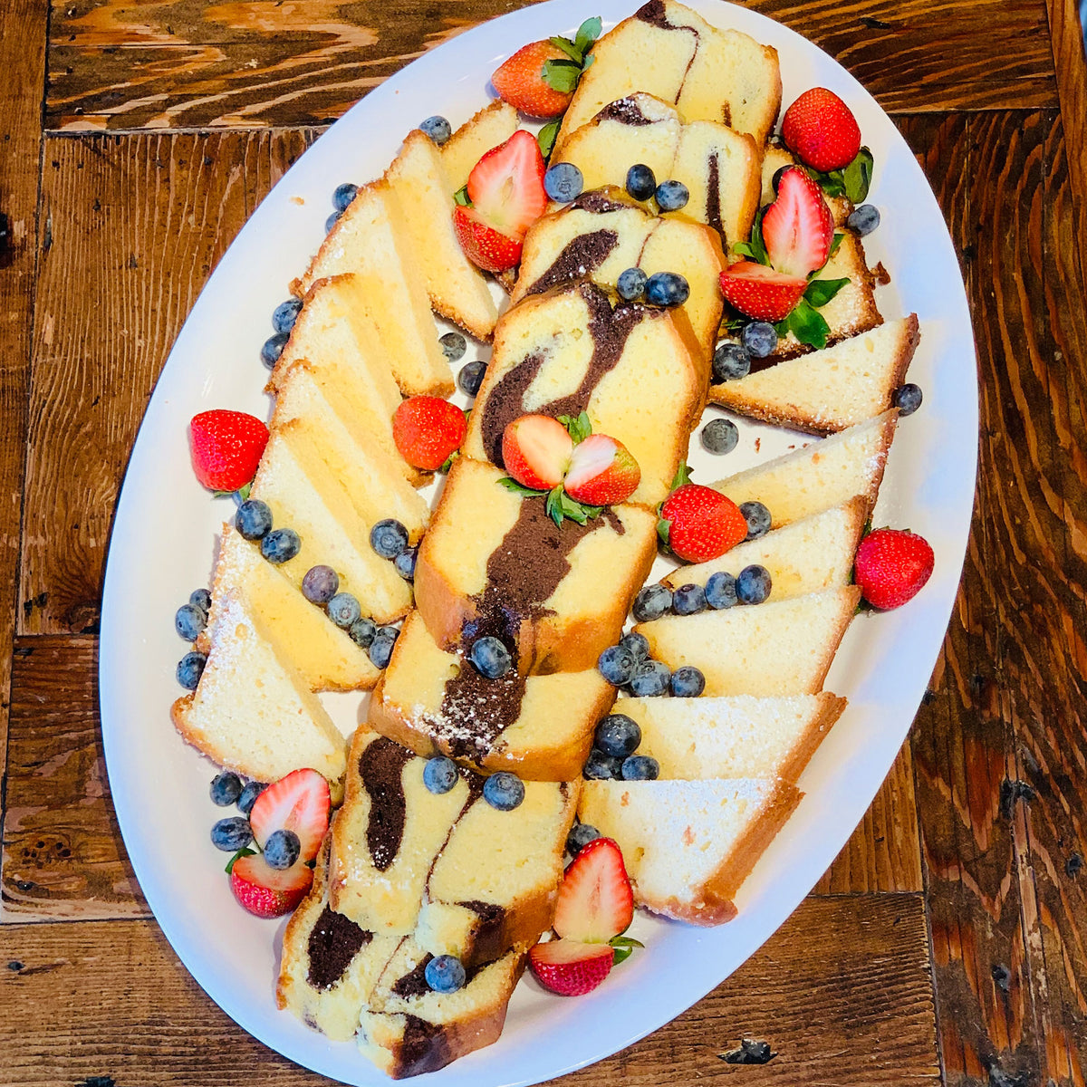Sliced Loaf Cakes Platter – Golden Pear Cafe
